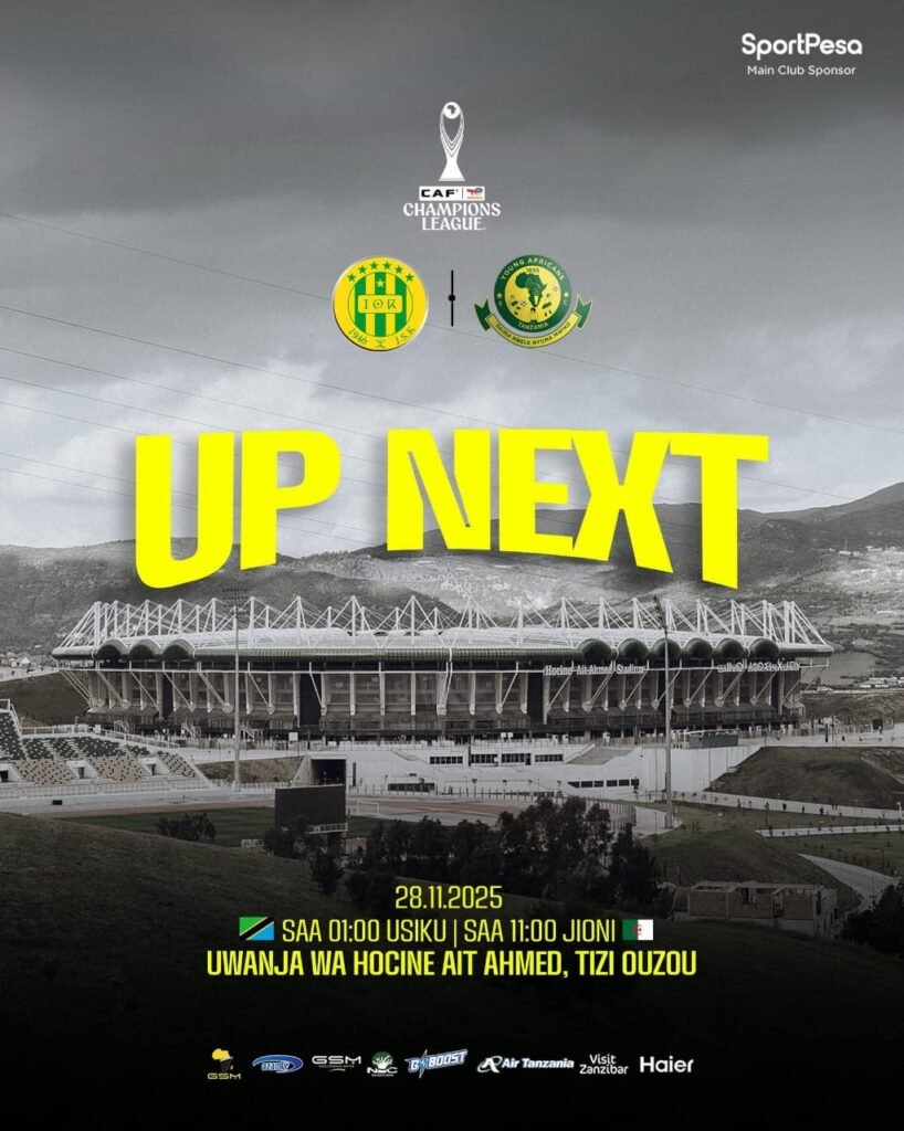 Yanga SC Vs JS Kabylie Leo – Mechi Ya CAF Champions League 28 Novemba ...